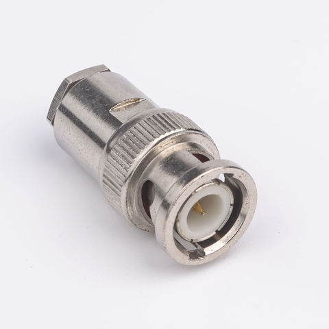 Buy Wholesale China Bnc Rf Coaxial Connector Bnc Nut Lock Plate Male ...