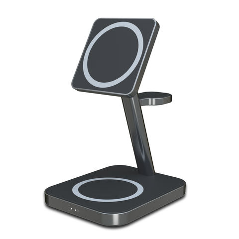 3 In 1 Magnetic Wireless Charger Wireless Charge Station 15w Fast ...