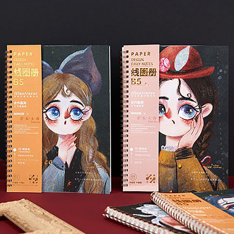 Buy Wholesale China Spiral Notebook Lovely Simple Classic Coil Vortex ...