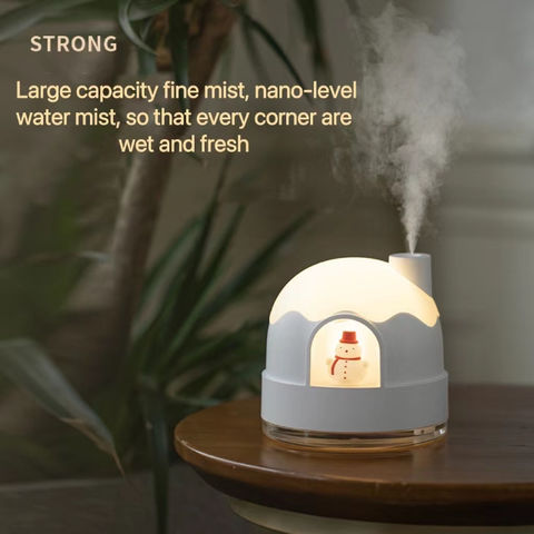 Buy Wholesale China Aroma Diffuser Snow House Humidifier Night Light ...