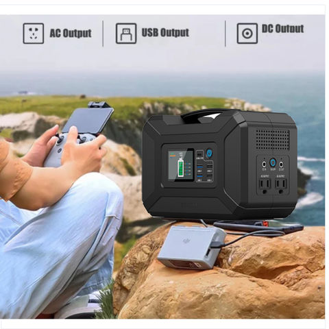 Buy Wholesale China Outdoor Mobile Solar Energy Storage Power 300w ...