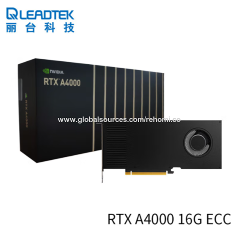 Buy Wholesale China Nvidia Rtx A4000 16g Gddr6 Supports Vr/ai ...