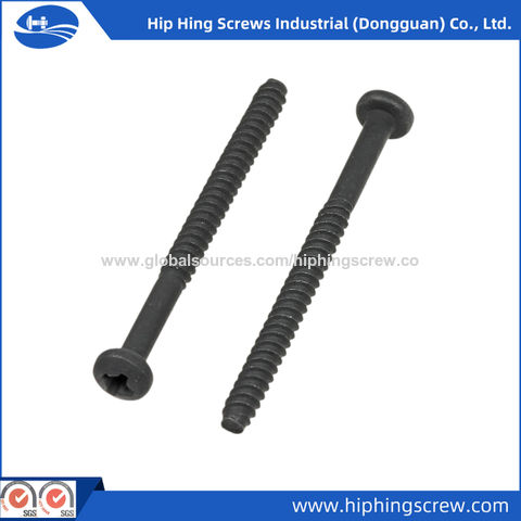 Buy Wholesale China Pan Head Twin Lead Trilobe Plastite Screw Black ...