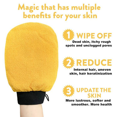 Buy Wholesale China Customized Moroccan Hammam Bath Scrub Rayon Viscose ...