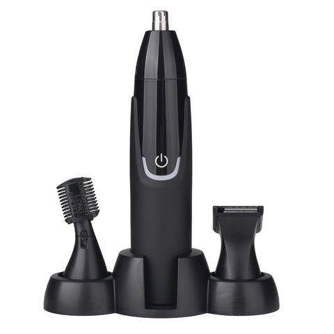 Rechargeable Waterproof 3 In 1 Beard Trimmer Eyebrow Ear Nose Trimmer ...