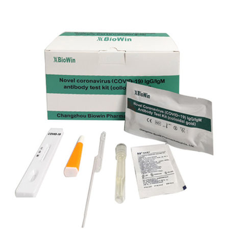 Buy Wholesale China C0vid-19 Antibody Rapid Test Kit Blood Test Plasma ...