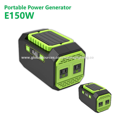 Buy Wholesale China 150w Portable Power Generator Portable Power ...