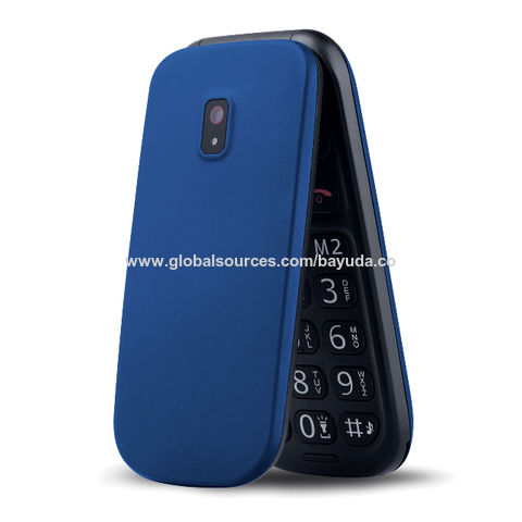 Buy Wholesale China Gsm Sos Cell Phone Basic Keyboard Flip Feature ...