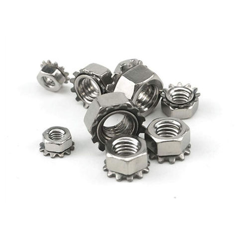 Buy Wholesale China K Nuts Stainless Steel A2 Keps Nut Multi Tooth K ...