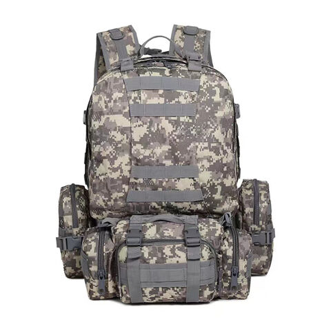 Acu Camouflage Multifunctional Military Tactical Big Capacity Backpack ...