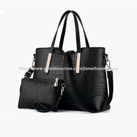 Buy Wholesale China 2 Pcs Pu Leather Handbags Brand Bags Designer Faux ...