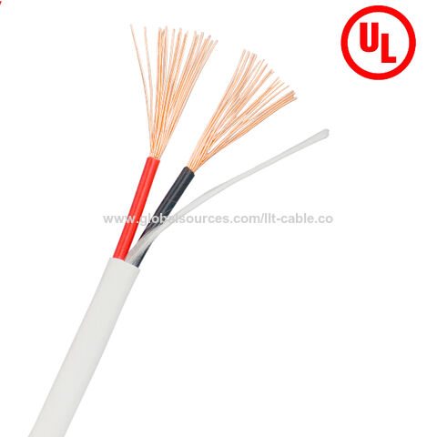 Buy Wholesale China White 105℃ Pvc Sheath Ul Fpl 8 Cores 24 Awg Fire ...