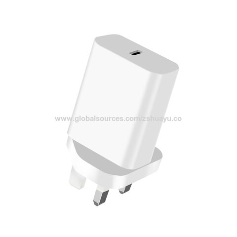 Universal Uk Standard Usb-c Port Output Charger 12v 1.66a 20w Maximum, Mobile Phone Charger, Pd ...