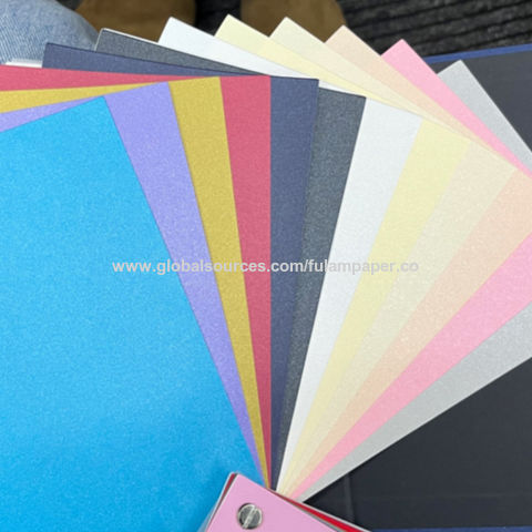 Buy Wholesale China 250gsm Colour Pearl Cardstock Paper Printing ...