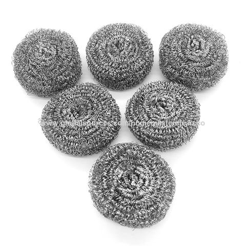 Stainless Steel Scourers, Scrubbing Scouring Ball, Steel Wool Scrubber ...