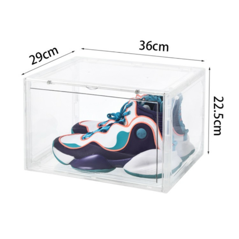Buy Wholesale China Thickened Pp Storage Box Shoe Box Transparent ...