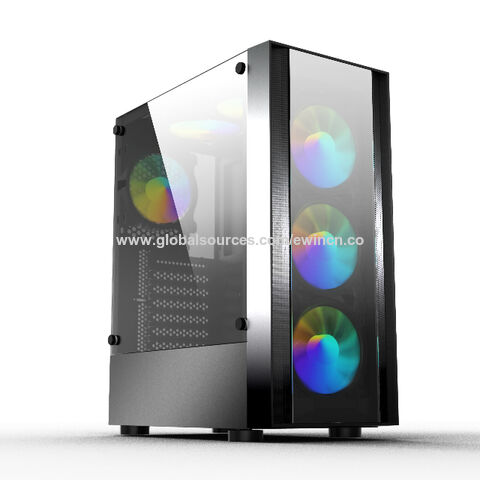Buy Wholesale China Computer Case & Tower Black Cabinet Gamer Pc Case ...