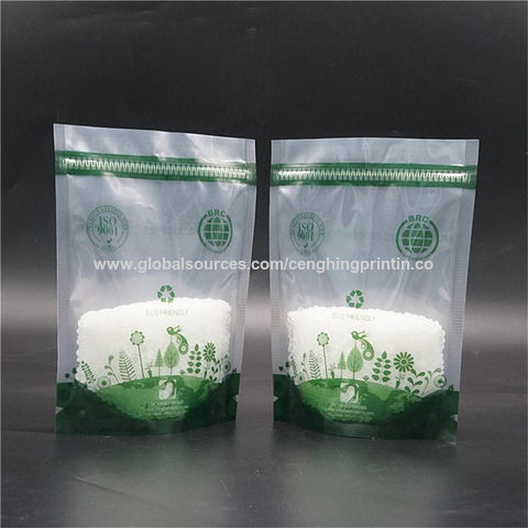 Buy Wholesale China Eco Pe/pe Material 100% Recyclable Clear Ziplock ...