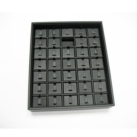 Buy Wholesale China Wooden Ring Tray / Leather Jewelry Tray / Jewelry ...