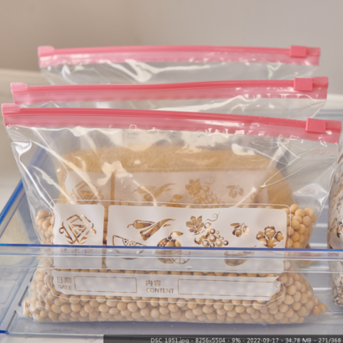 Buy Wholesale China Freezer Bags, Ldpe Slider Bag, Different Color ...