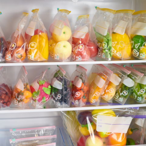 Buy Wholesale China Freezer Bags, Ldpe Slider Bag, Different Color ...