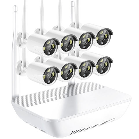 Buy Wholesale China 2022 New Mini 8ch Wireless Nvr Video Kit H.265 3mp ...