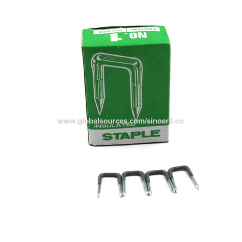 Buy Wholesale China Insulated Staple Wire Billionstar No3/4 100pcs Per ...