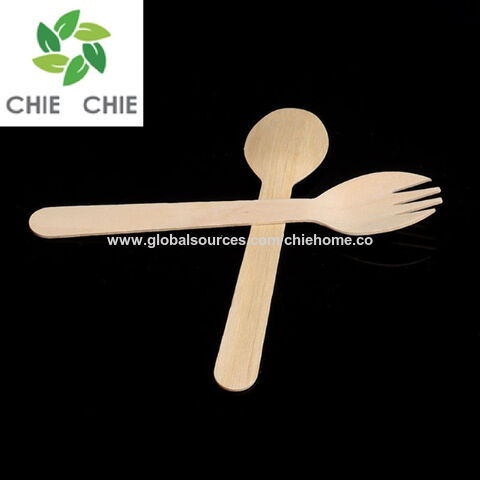 Buy Wholesale China Recyclable Custom Printed Disposable Wooden Spork ...