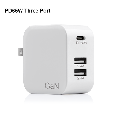 Buy Wholesale China Pd65w Three Port Fast Charger Foldble Plug & Pd ...