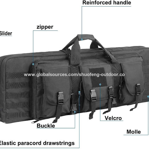 Buy Wholesale China Rifle Case Double Tactical Rifle Bag Gun Cases For ...