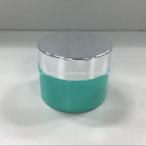 Glass Cosmetic Jar With Silver Cap 20g Eye Cream Jar Various Color Painting Are Available Oem $0 ...