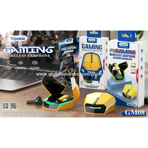 Buy Wholesale China Yookie Bluetooth Earbuds Wireless Earbuds With 45ms ...