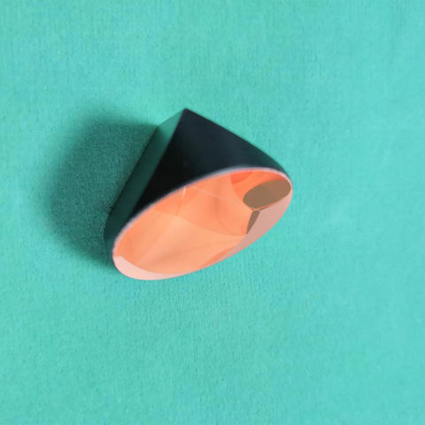 Buy Wholesale China Customized K9 Glass Corner Cube Prism 25.4mm ...