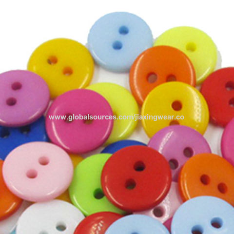 Buy Wholesale China Diy Decoration Mixed Color Round-shaped Button ...