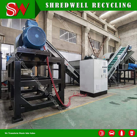Rubber Crusher Tire Recycling Plant For Rubber Powder / Rubber Crumb / Rubber Granule - Explore ...