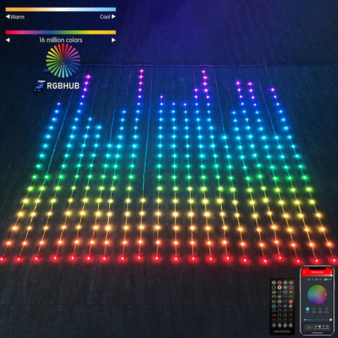 Buy Wholesale China 2m*2m Diy Dmx Control 400 Animated Rgb Led Curtain ...