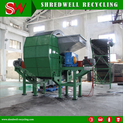 Buy Standard Quality China Wholesale Scrap Car Used Tyre Recycling Equipment Tile Rubber Crusher ...