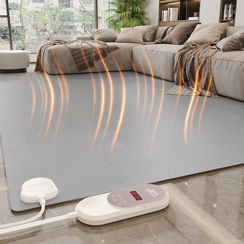 Buy Wholesale China Heated Floor Mat For Foot, Wood Stripe Carbon ...