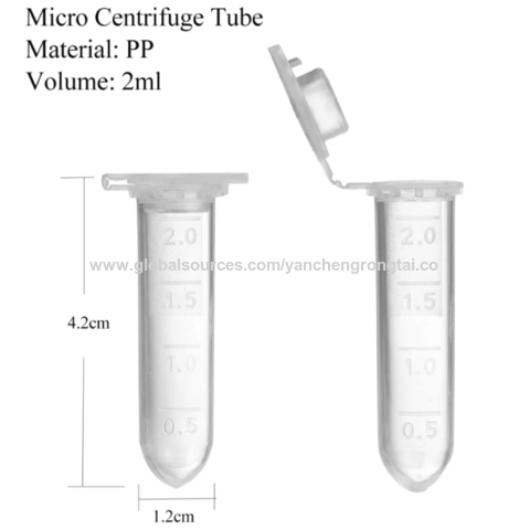Buy Wholesale China Laboratory Micro Disposable 2ml Centrifuge Tube ...
