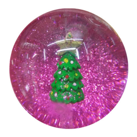 Buy Wholesale China Fancy Crystal Toy Balls With Liquid And Glitter ...