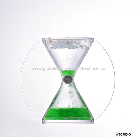 Buy Wholesale China Best Selling Mini Acrylic Liquid Timer Toy Nice ...