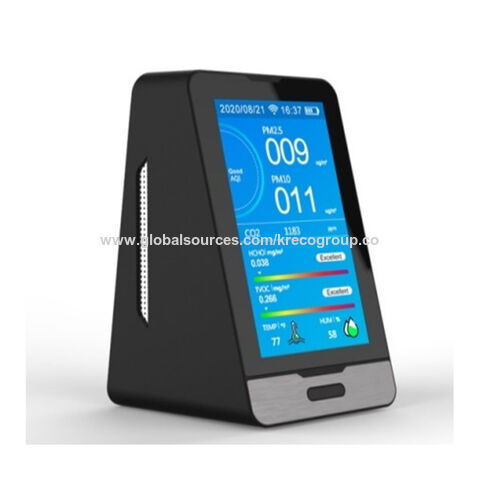 Buy Wholesale China Multi-function Co2 Pm2.5 Air Quality Detector, Carbon Dioxide Detector Air ...