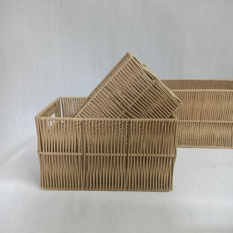Buy Wholesale Vietnam Manufacturing Wicker Rectangular Rattan Basket ...