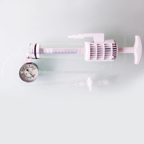 Buy Wholesale China Medical Disposable Cardiology Inflator Balloon ...