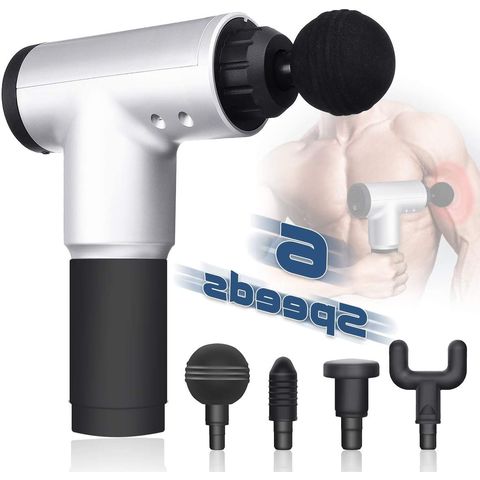 Buy Wholesale China Gift Model Big Massage Gun, 4 Massage Head, 6gears ...