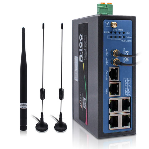 Buy Wholesale China Yifan R100 4g Lte Cat4 Industrial Router Support ...