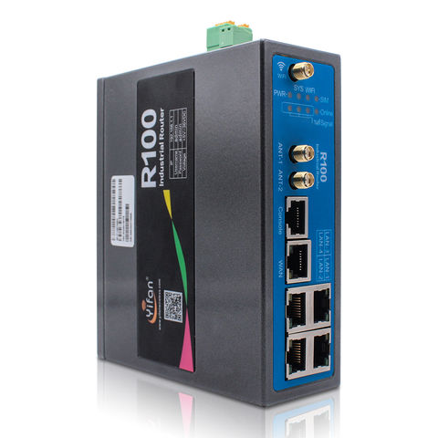 Yifan R100 4g Lte Cat4 Industrial Modem Router Dual Sim Card Support ...