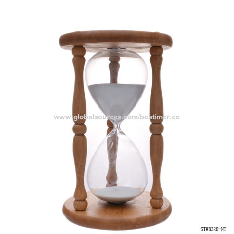 Buy Wholesale China Big Size Decorative Hourglass Sand Clock Half An ...