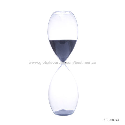 Buy Wholesale China High Quality Transparent Hourglass Sand Timer Half ...