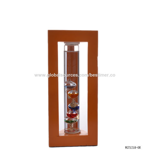 Buy Wholesale China Hot Sale Triangle Galileo Thermometer With Orange ...